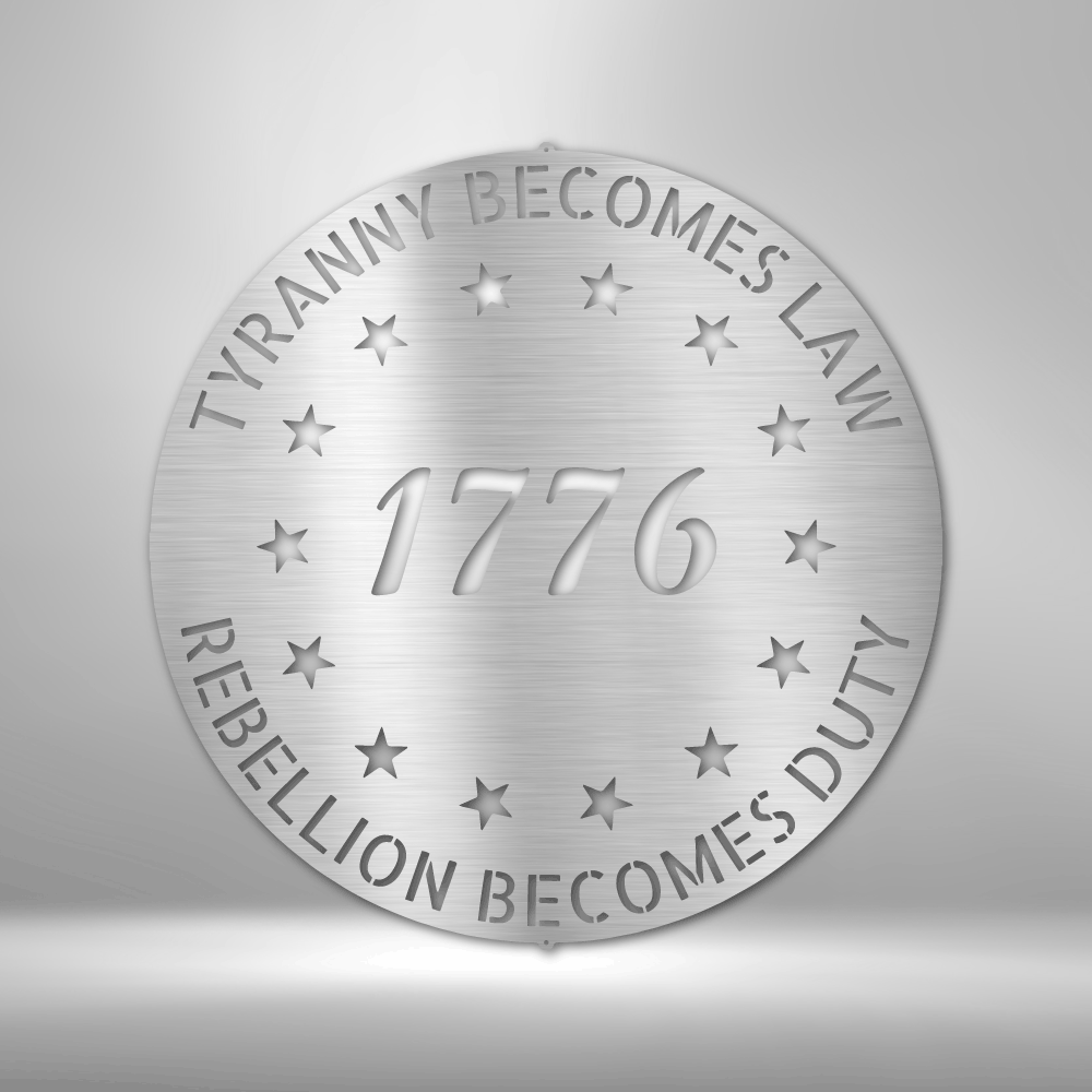 School Of 76 - Steel Sign – Dangerous Freedom Company