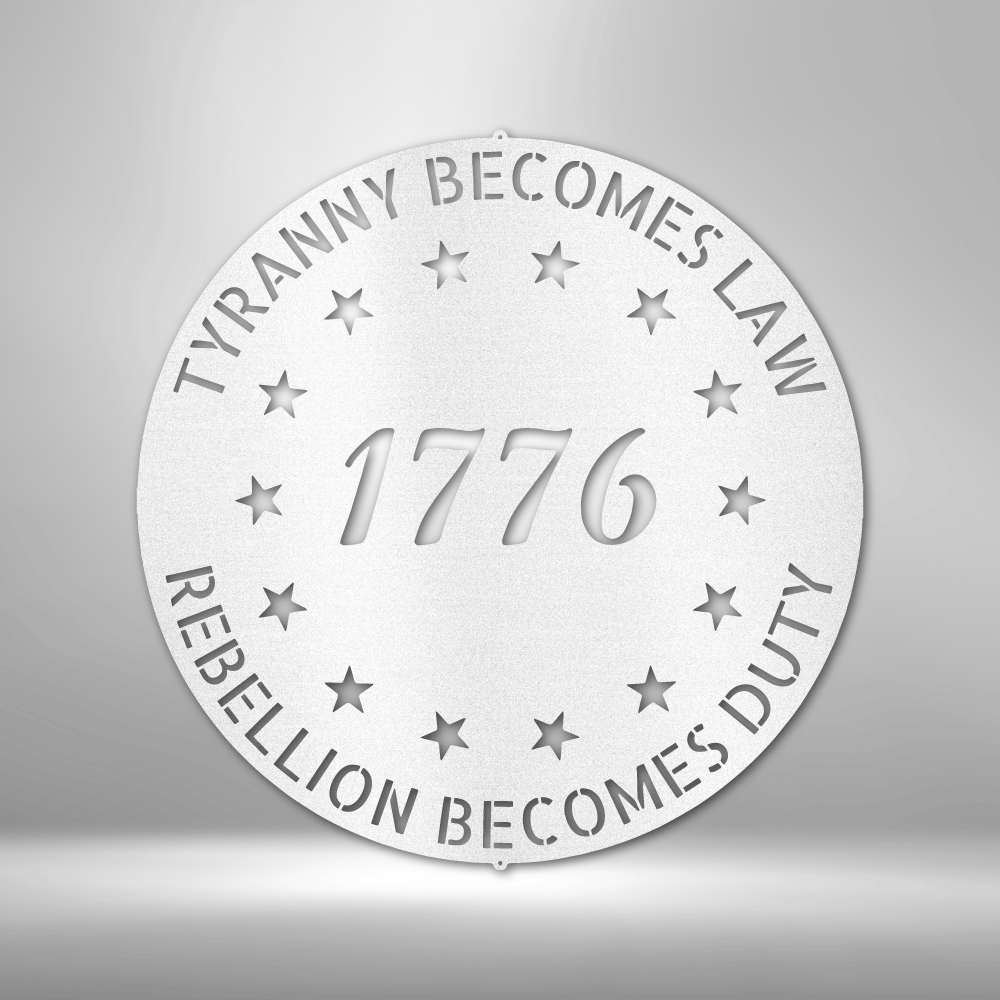 School Of 76 - Steel Sign – Dangerous Freedom Company